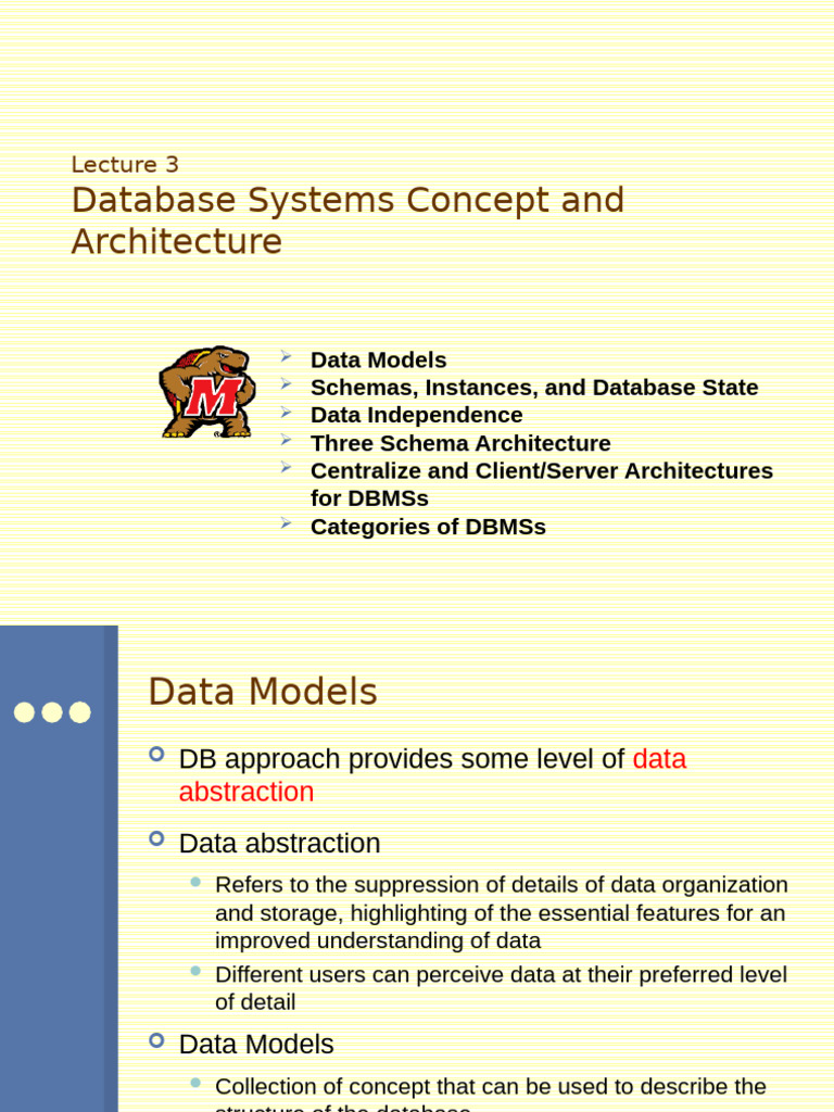 PPT3_V1 | PDF | Databases | Data Model