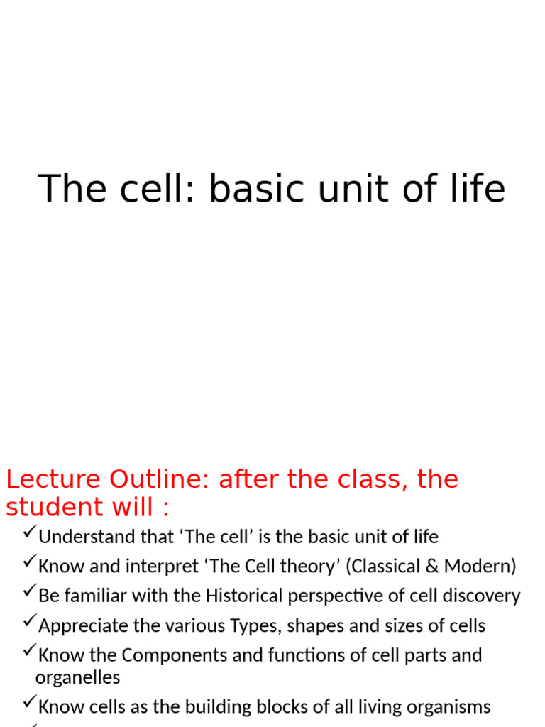 Chapter 3. the Cell | PDF | Cell (Biology) | Endoplasmic Reticulum