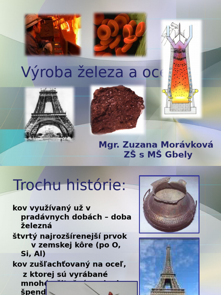 Vyroba_zeleza_a_ocele_(3) | PDF
