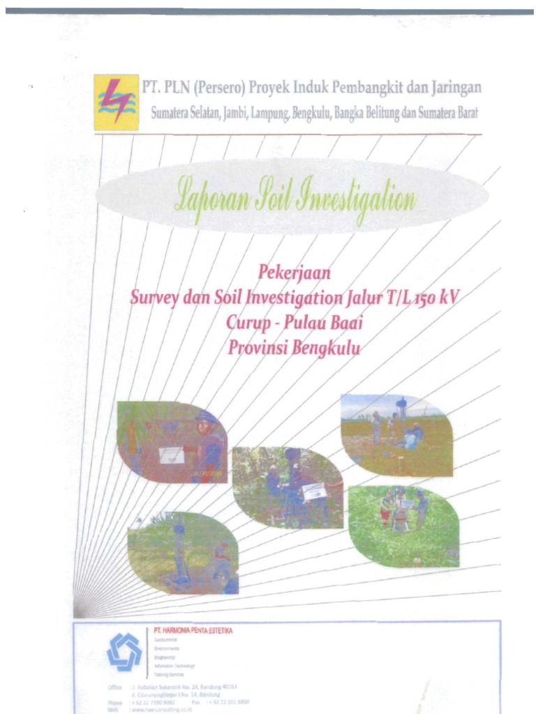 Laporan Soil & Investigation Curup-P.baai2 - Web | PDF