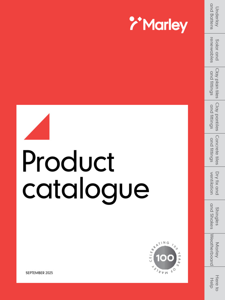 Marley Roofing Product Catalogue 2025 | PDF | Roof | Building Engineering