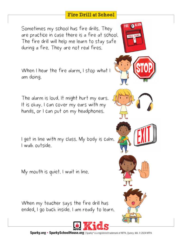 Understanding School Fire Drills | PDF