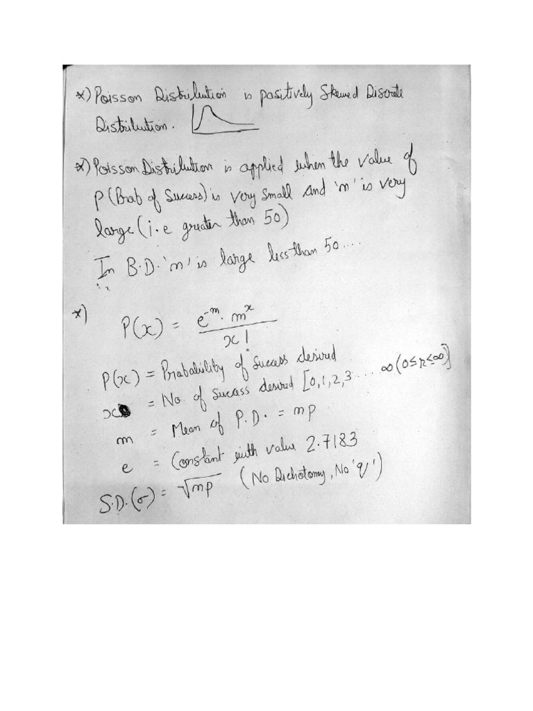 Poisson Distribution 11122024 | PDF