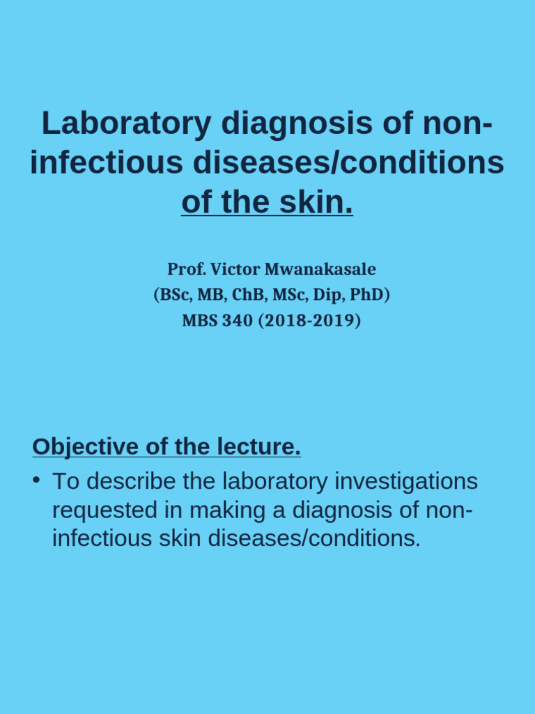 Laboratory Diagnosis of Skin Diseases | PDF | Allergy | Allergen