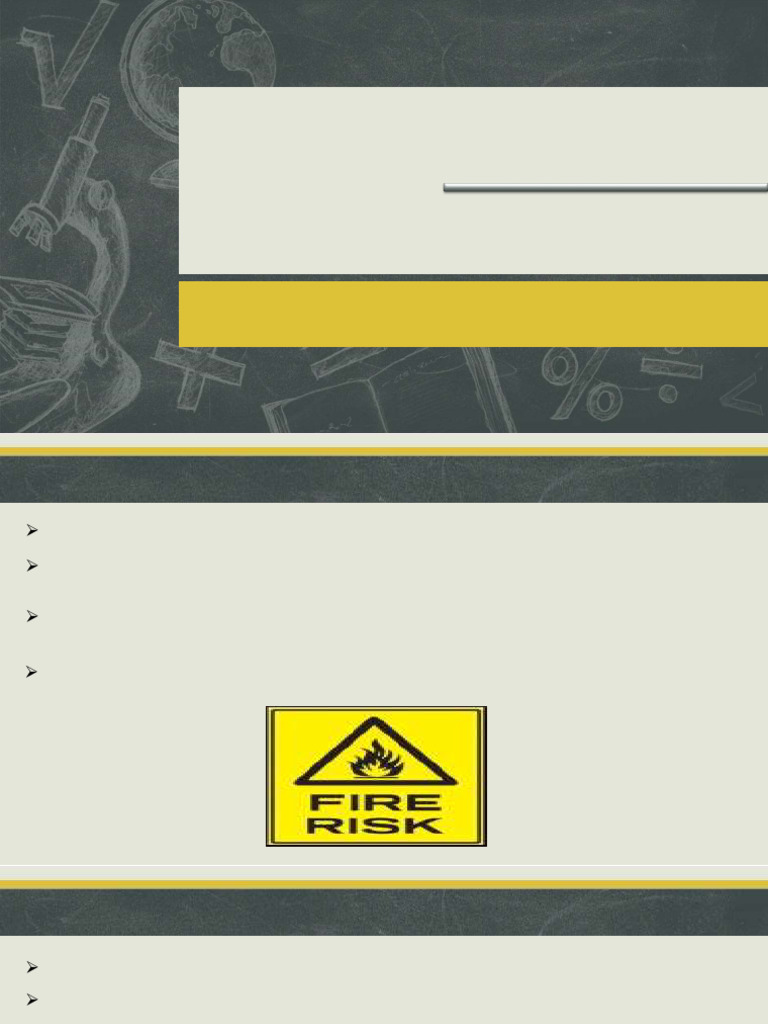 Arch 3125 (Fire Hazards & Fire Fighting Methods) (1) | PDF | Fires ...