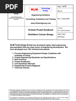 Propylene C3 Splitter Design Guidelines | PDF | Distillation | Pressure