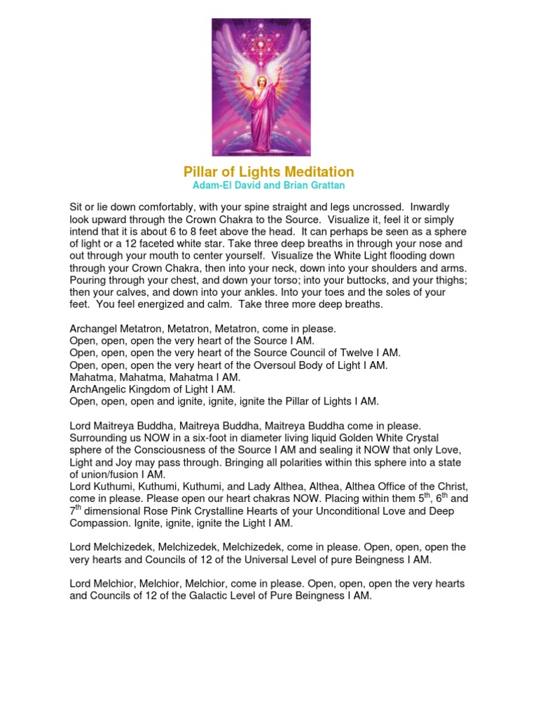 Pillar of Lights Brian Grattan | PDF | Autonomic Nervous System | Human ...