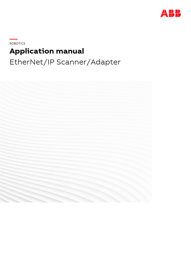 Application Manual- EtherNet_IP Scanner_Adapter | PDF | Computer ...