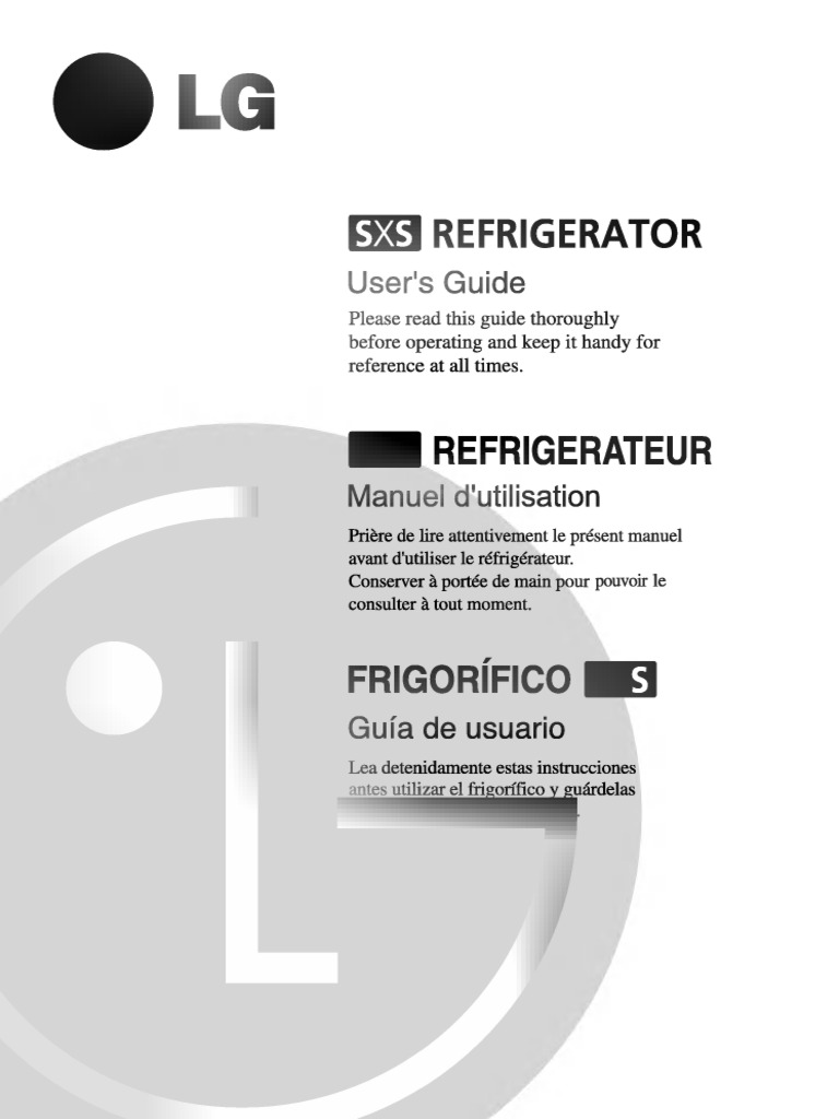 LG GR-P277BTB Manual de Usuario | PDF