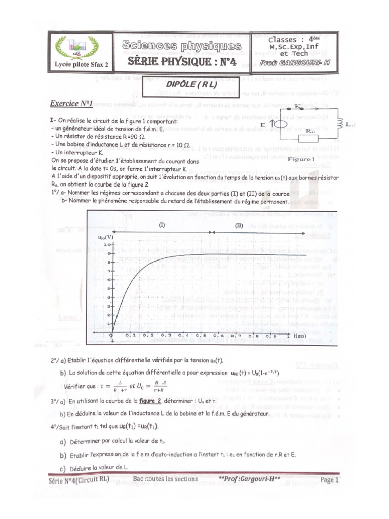 Sciences Physiques | PDF