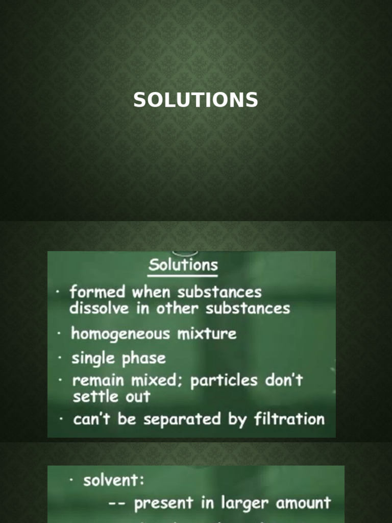Factors Influencing Solution Rates | PDF