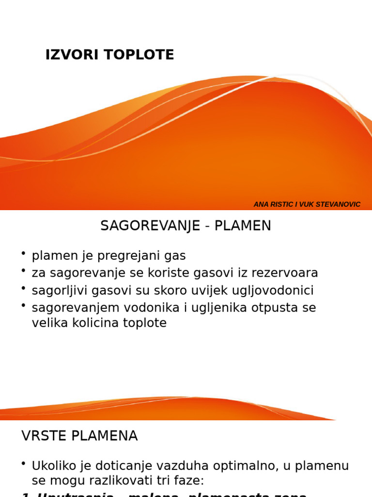 IZVORI TOPLOTE | PDF