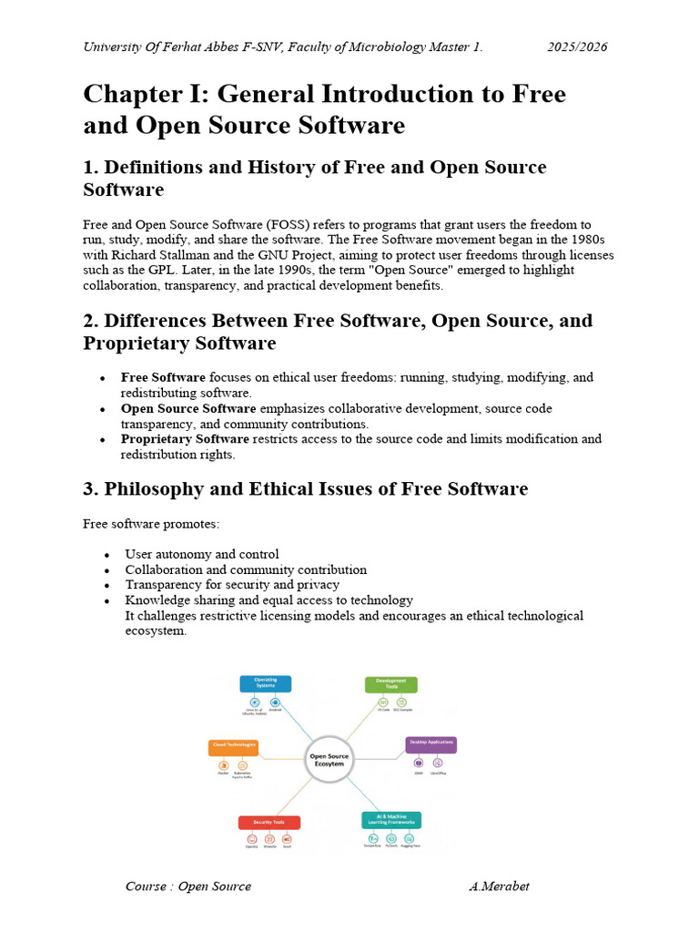 Understanding Free and Open Source Software | PDF | Free Software ...
