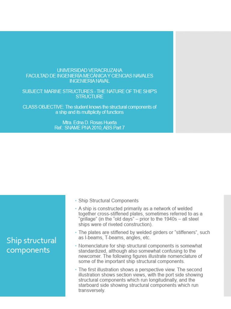 Understanding Ship Structural Components | PDF | Deck (Ship) | Hull ...