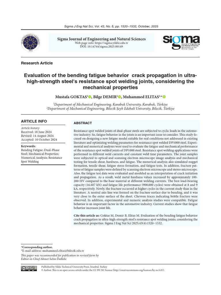 Evaluation of the Bending Fatigue Behavior | PDF | Fatigue (Material ...