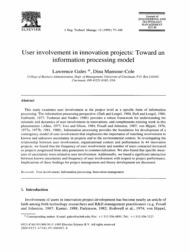 Innovation Product Development | PDF | Innovation | Information