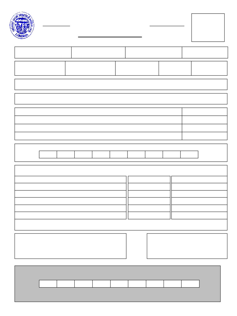 Employee Registration Form for NASSCORP | PDF
