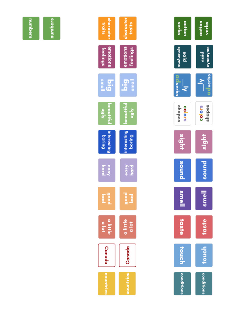 Personal Dictionary - Tabs Full Set - 5160 - Ready to Print | PDF