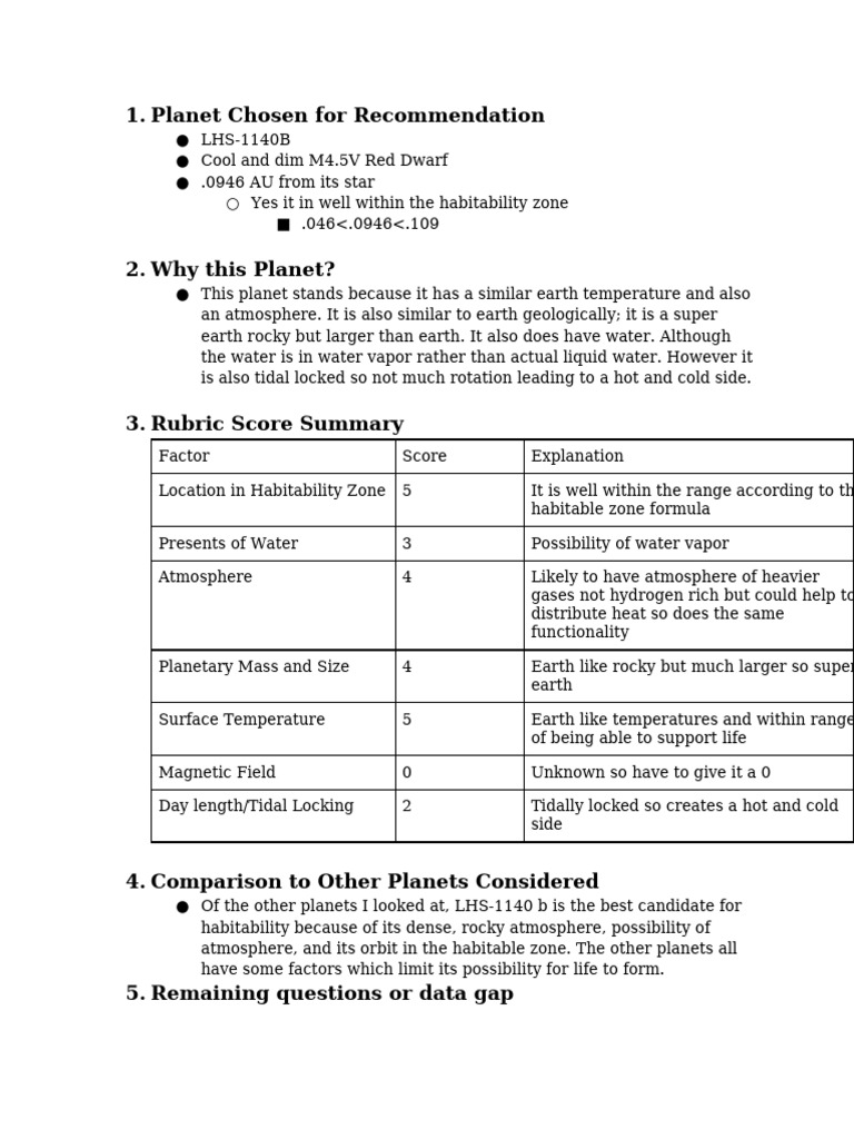 Mission 1 Task 2 Exoplanets | PDF | Extraterrestrial Life | Celestial ...