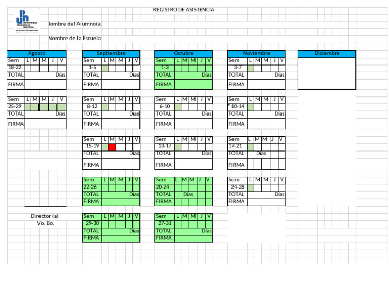 Lista de Asistencia | PDF