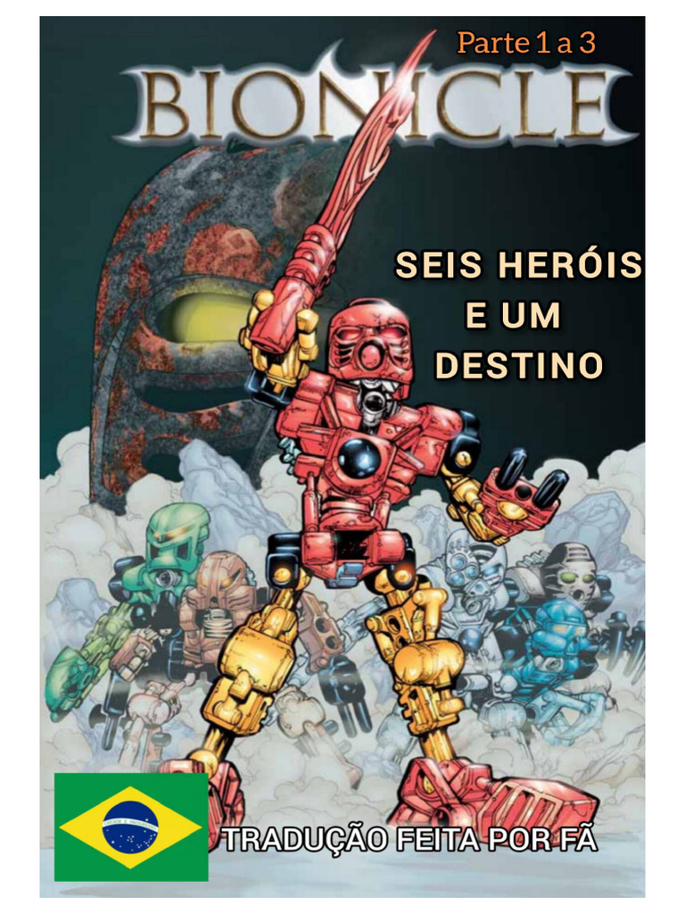 HQ Bionicle 2001 Volume 1 DC Comics The Coming of The Toa Traduzido em ...