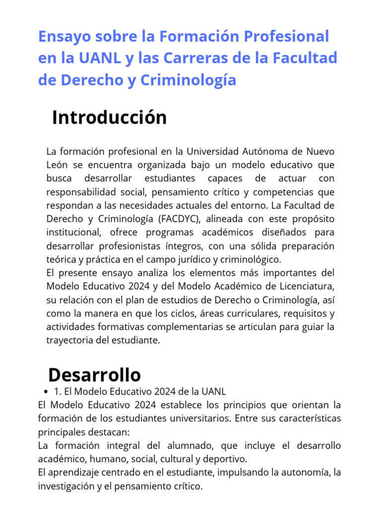 Tabla Comparativa.pdf | PDF | Plan de estudios | Aprendizaje