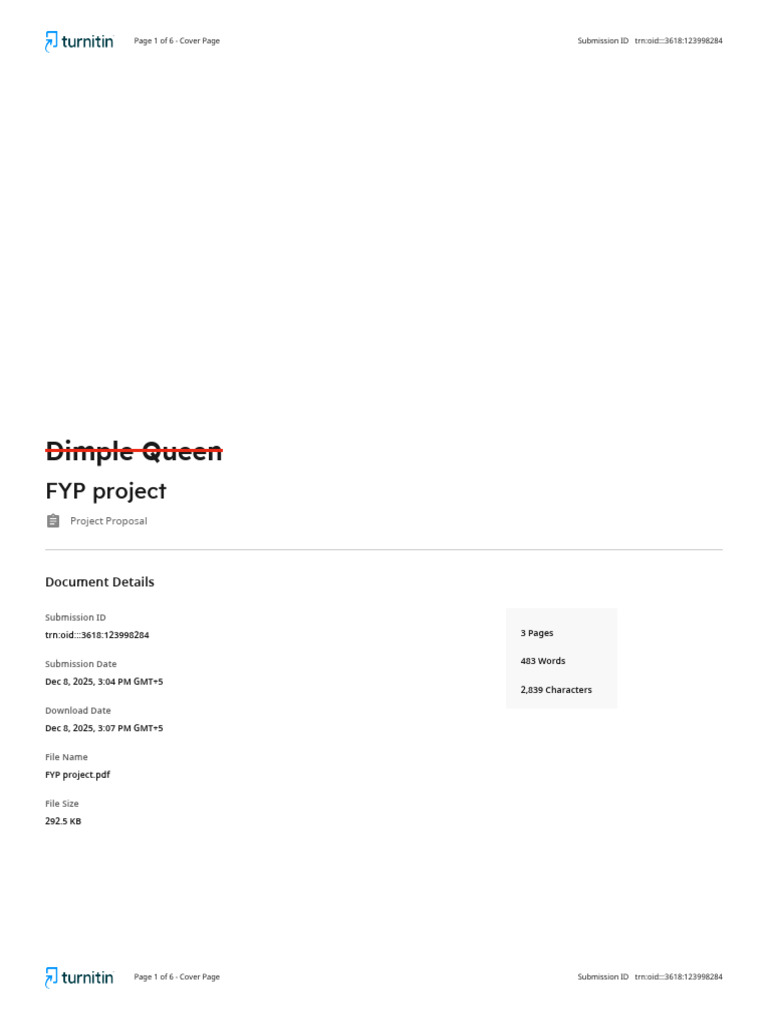 FYP Project Copy | PDF | Qr Code | Cyberspace