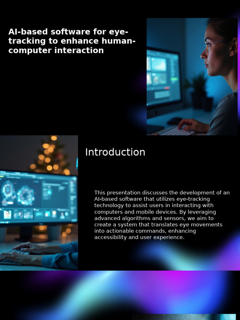 AI Eye-Tracking Software for HCI | PDF