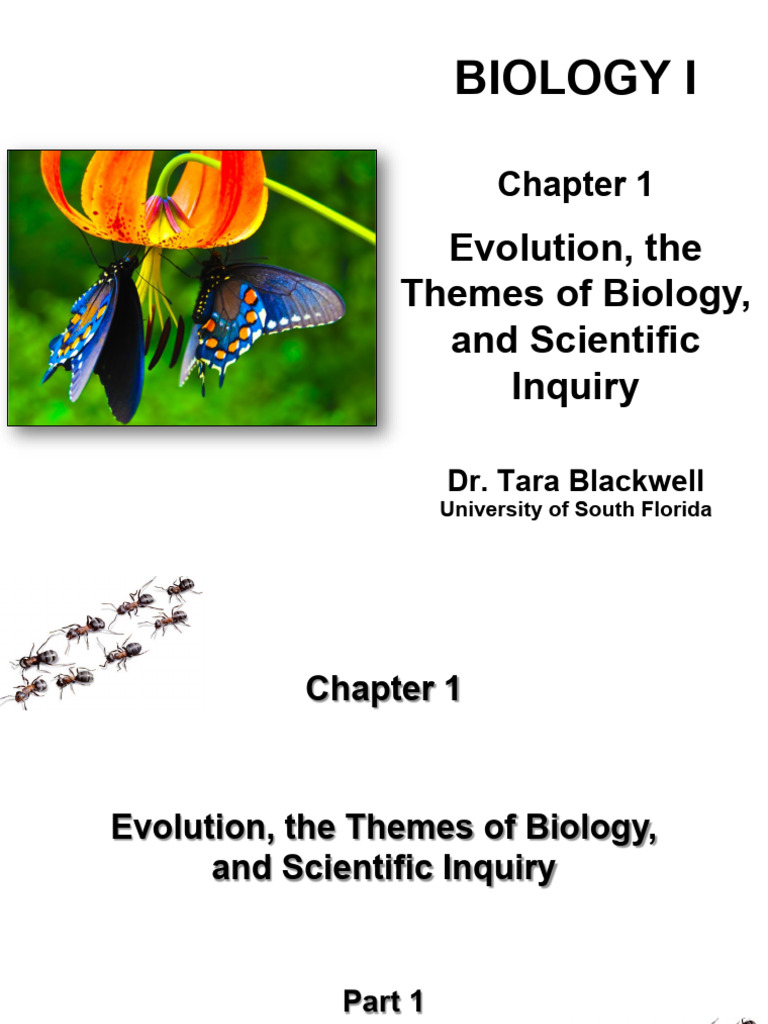 Slides - Bio I Ch 01 (part 1) - What Is Life | PDF | Dna | Gene