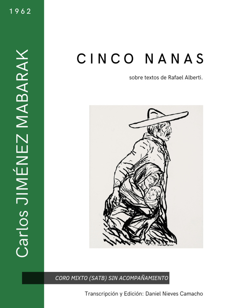 Cinco Nanas, Jiménez Mabarak | PDF | Música vocal
