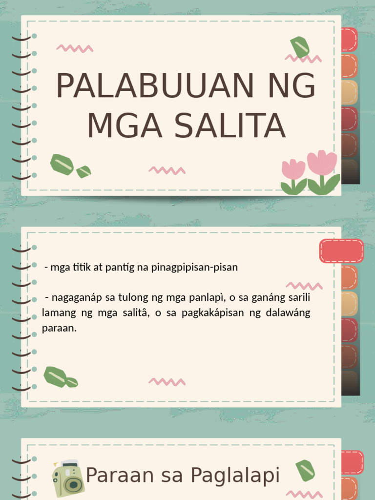 25 Ang Palabuuan Ng Salita | PDF