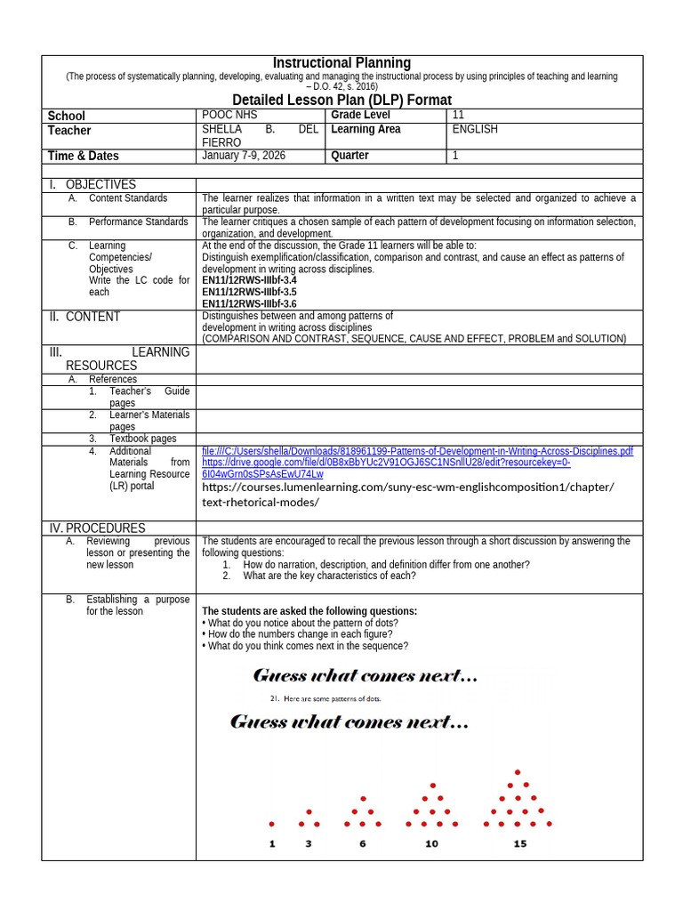 DLP-Properties-of-a-Well-Written-Text-modifieds | PDF | Crossword ...