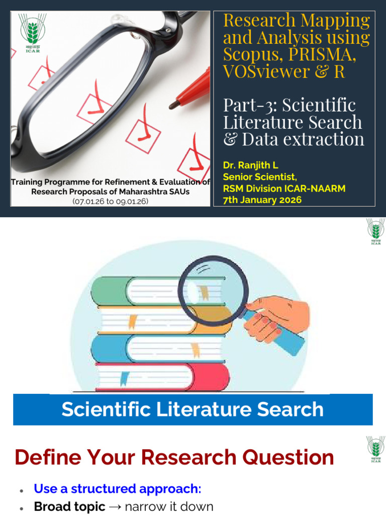 Research Mapping Part 3 SLS Training 07.01.2025 | PDF | Pub Med