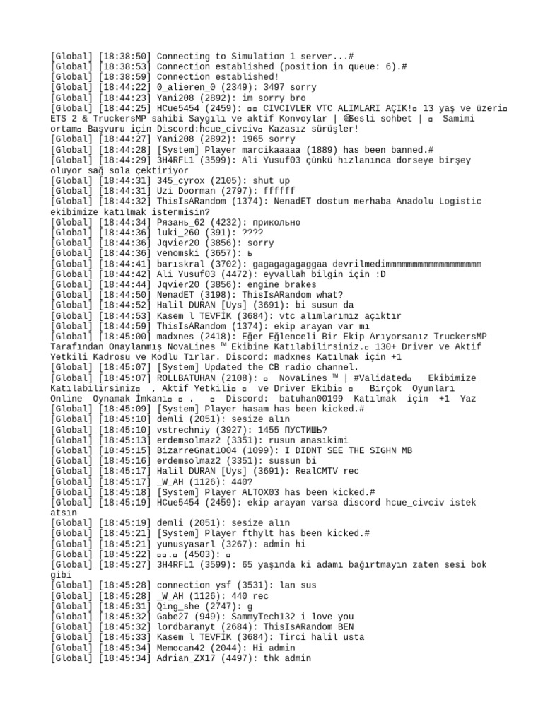 Chat 2026 01 03 Log | PDF
