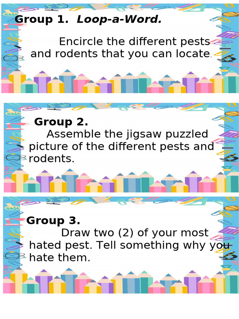 Group Work COT | PDF