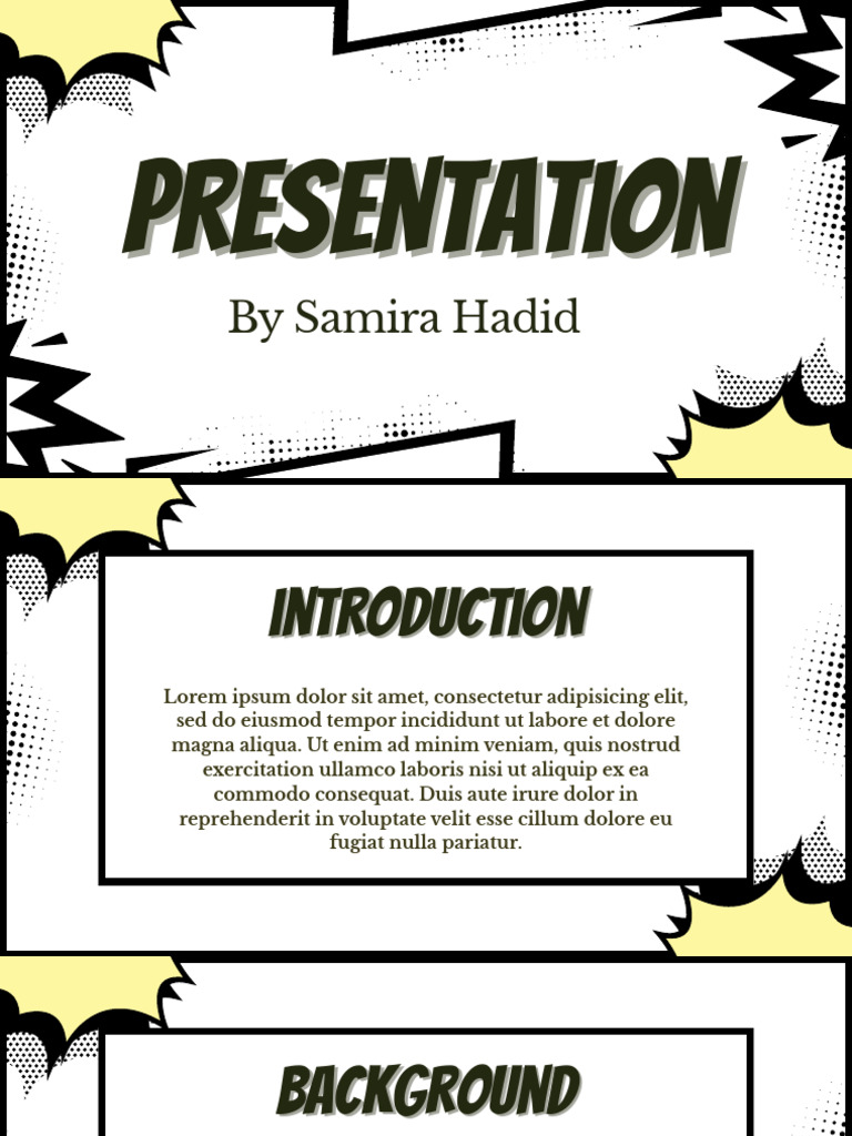 White Black and Yellow Comic Book Style Presentation_20260119_223309 ...