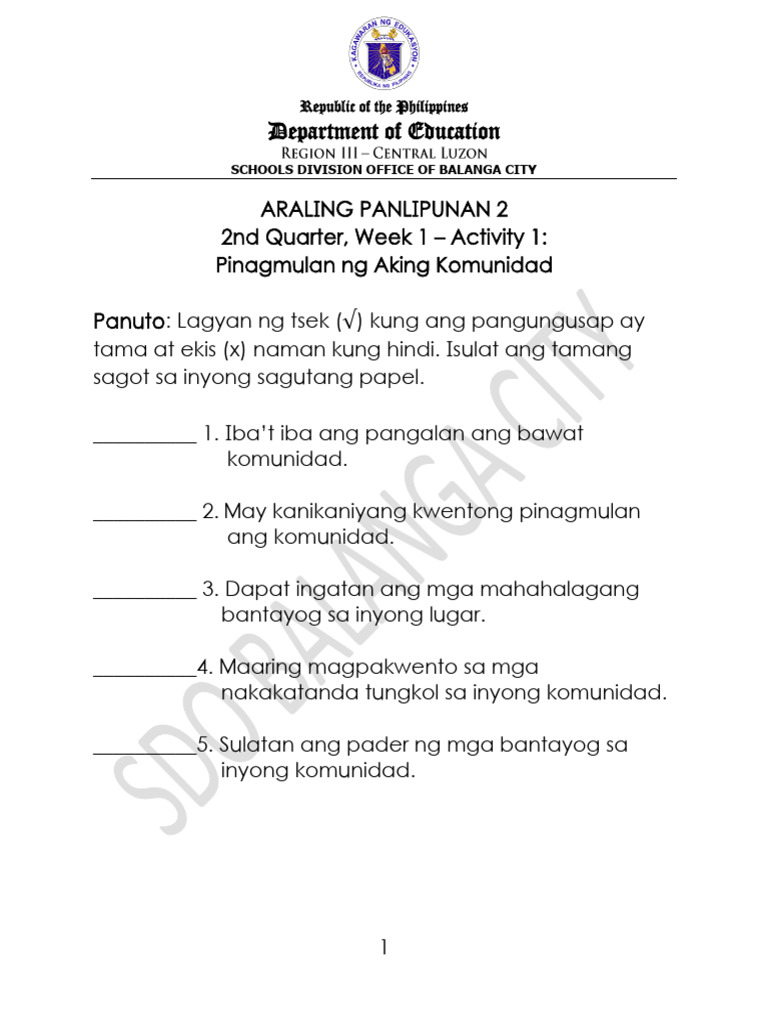AP2 2nd Quarter | PDF