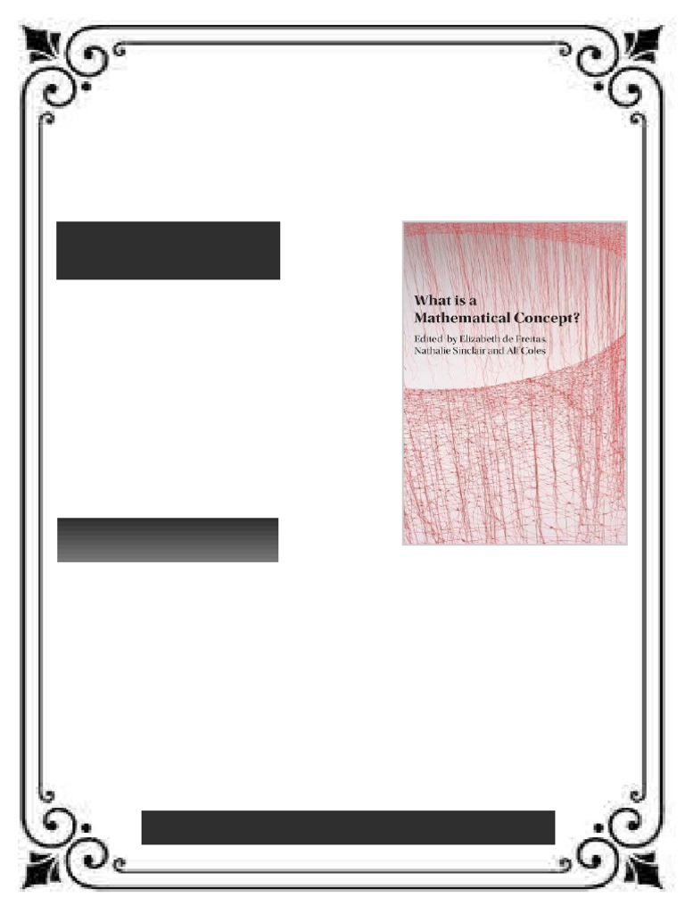 What is a Mathematical Concept 1st Edition Elizabeth De Freitas eBook ...