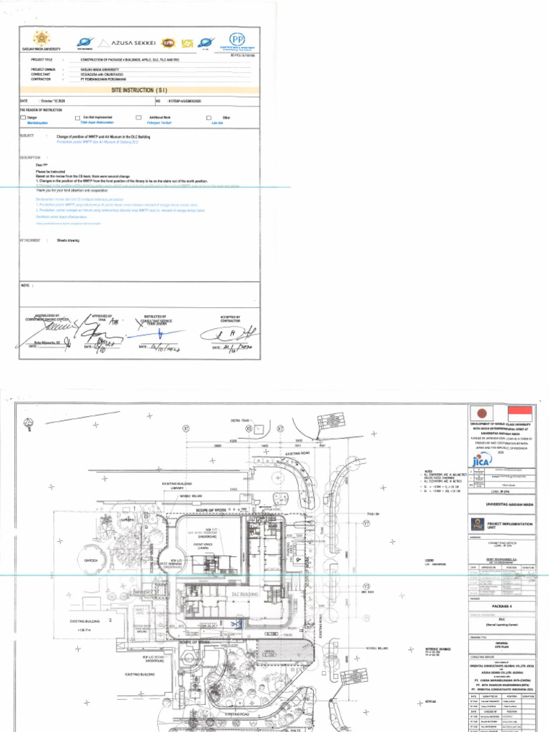 017 Si-p4-Ugm 2020 Perubahan Posisi WWTP DLC | PDF