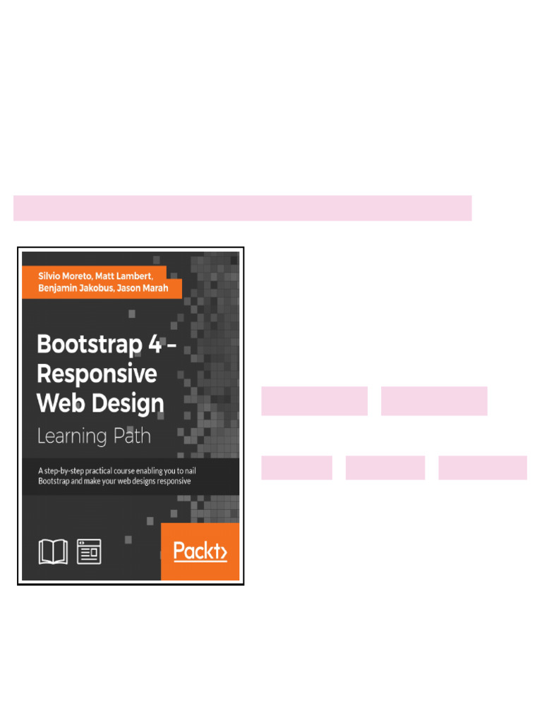 Bootstrap 4 Responsive Web Design Silvio Moreto Matt Lambert Benjamin Jakobus Jason Marah ebook ...