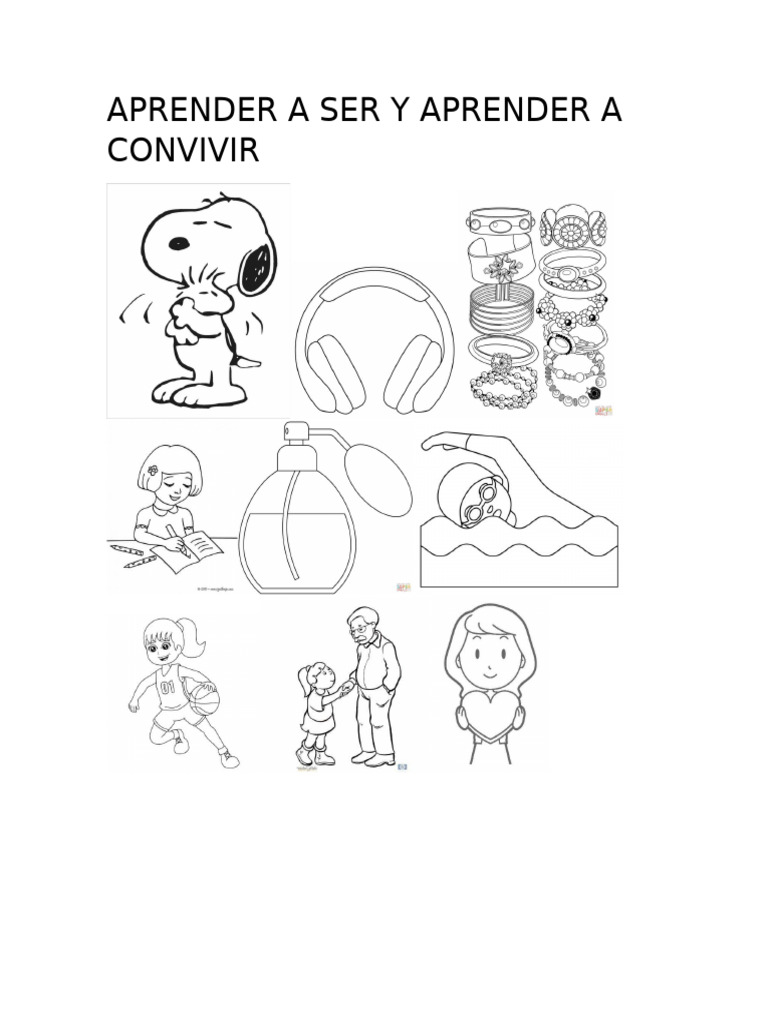 Aprender a Ser y Aprender a Convivir | PDF