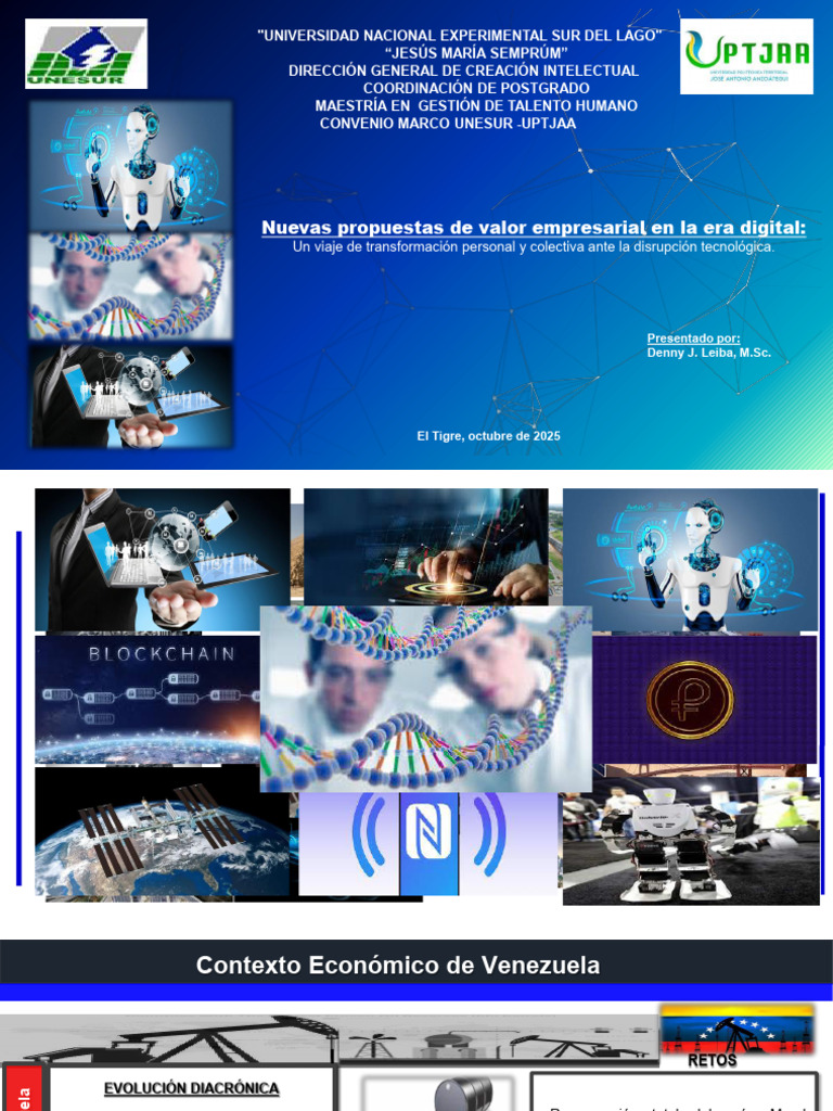 Charla M.Sc. Talento Humano - Tecnología Maestría UPTJAAA Oct 2025 (2) | PDF | Criptomoneda ...