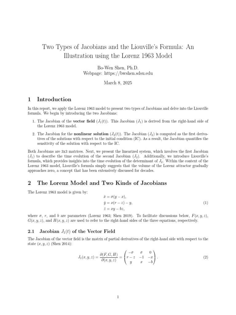 Shen-2025-James-comments-v1 | PDF | Determinant | Matrix (Mathematics)