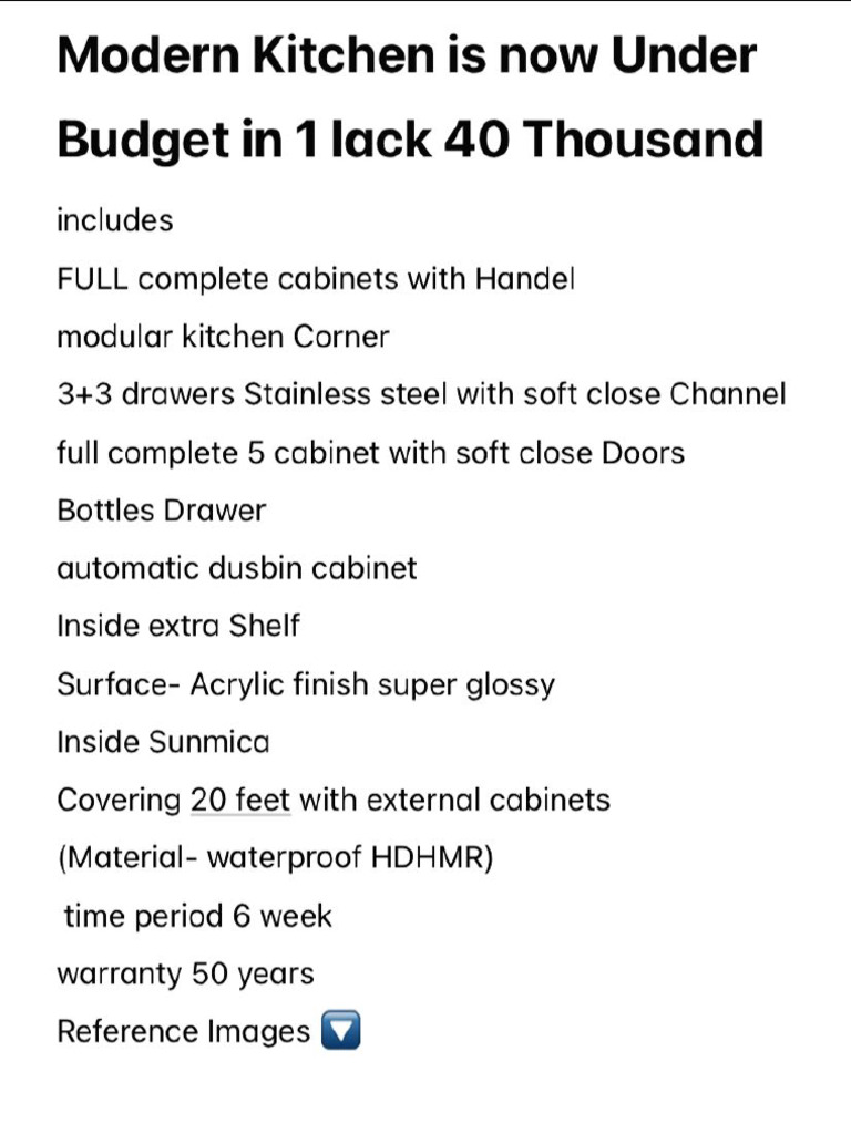 Modular Kitchen | PDF