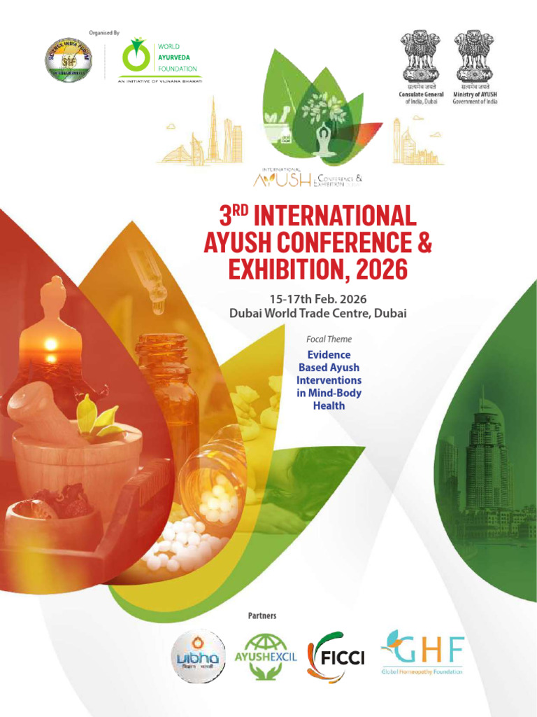 3rd International Ayush Conference 2026 - Compressed | PDF | Medicine ...