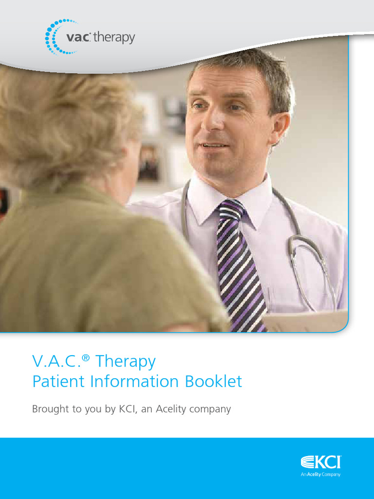 VAC Therapy Patient Information Booklet | PDF | Wound | Clinical Medicine