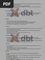DBT CLI Command Cheat Sheet | PDF