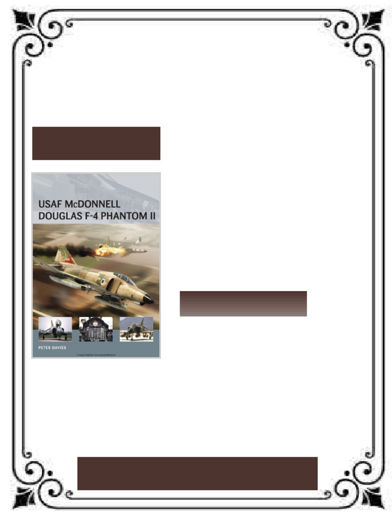 USAF McDonnell Douglas F 4 Phantom II 1st Edition Peter E Davies eBook ...