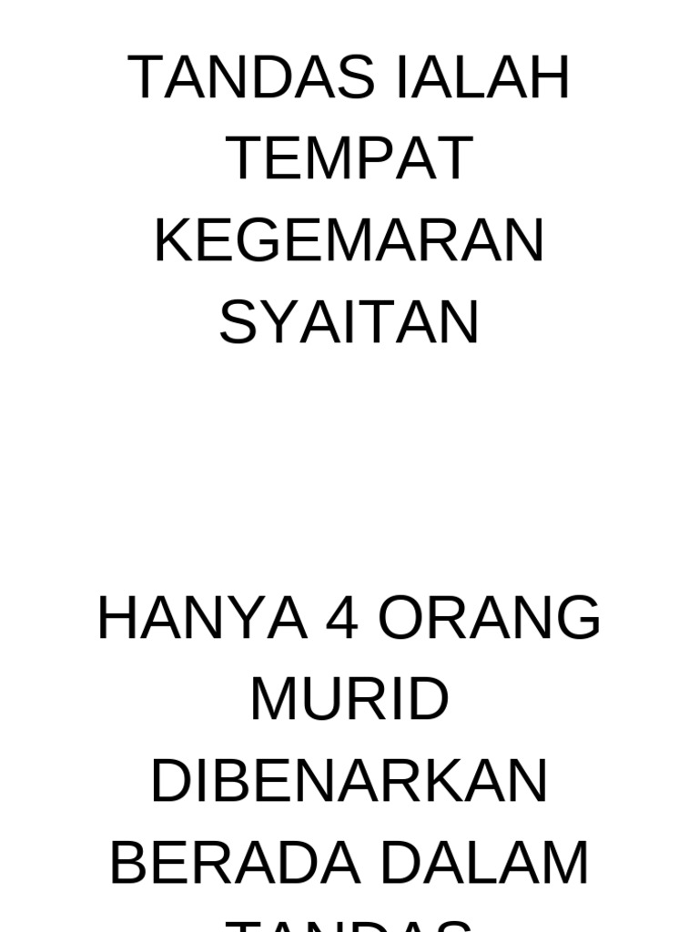 Label Di Tandas | PDF