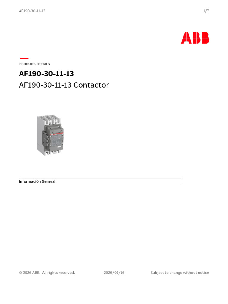 1SFL487002R1311 (1) | PDF | Corriente continua | Poder (Física)